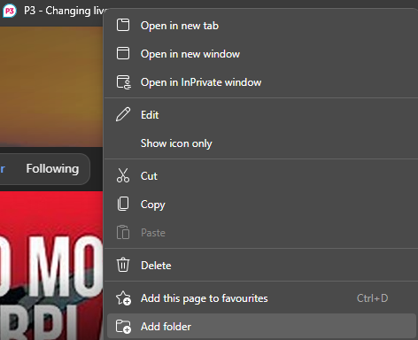 How to save a web page for later (Browser Book Marks) – P3