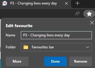 How to save a web page for later (Browser Book Marks) – P3