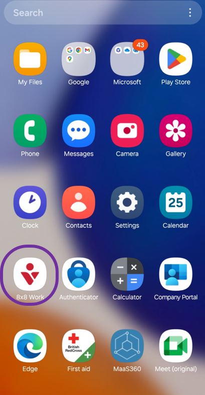 How to use 8x8 for Mobile – P3